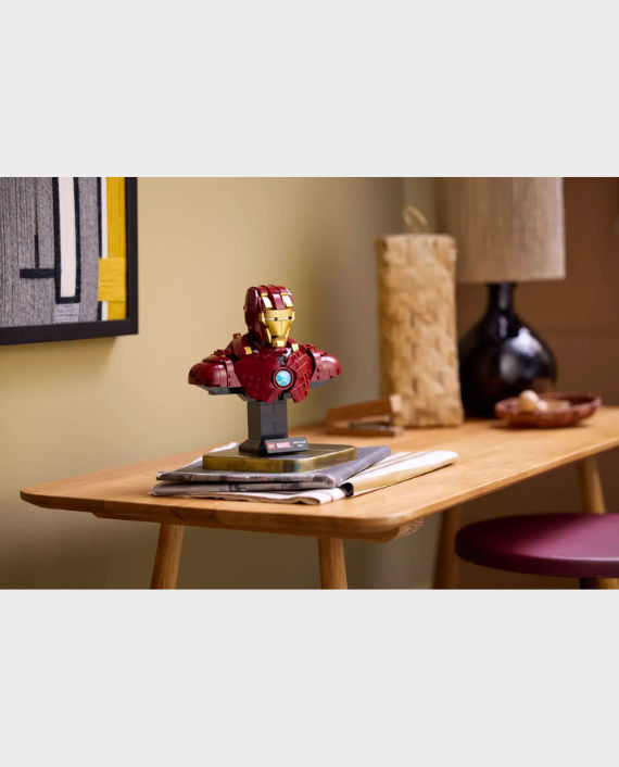 Buy LEGO Marvel Iron Man Mk4 Bust Buildable Model for Adults with ...