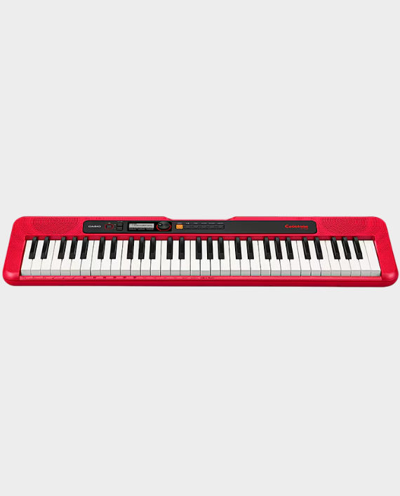 Buy CASIO Portable Keyboard CT-S200RDC2 - Red in Qatar - AlaneesQatar.Qa