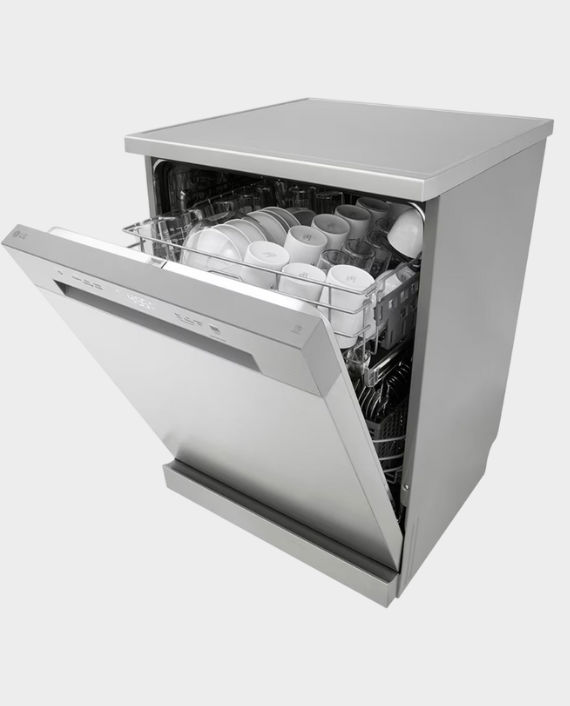 Buy LG Quadwash Dishwasher DFC612FV - Silver in Qatar - AlaneesQatar.Qa