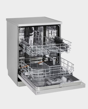 Buy LG Quadwash Dishwasher DFC612FV - Silver in Qatar - AlaneesQatar.Qa