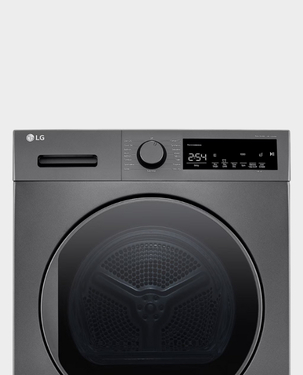 Buy LG 8Kg Front Load Heat Pump Dryer RH80T2SP7RM – Black in Qatar ...
