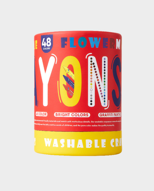 Buy Wanderlong Crayon Set Washable (48 Colors) in Qatar - AlaneesQatar.Qa