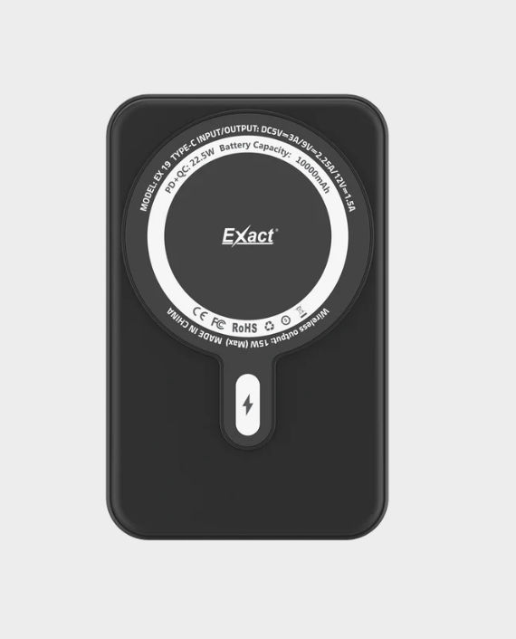 Buy Exact Power Bank MagSafe 10000mAh EX19 in Qatar - AlaneesQatar.Qa