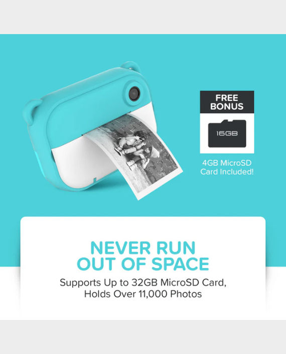 Buy myFirst Kids Camera Insta 2 - Blue in Qatar - AlaneesQatar.Qa