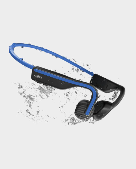Buy SHOKZ Open Move Bone Conduction Open-Ear Earbuds – Blue in Qatar ...