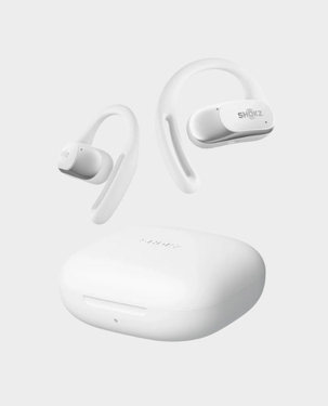 Buy SHOKZ OpenFit Air Open-Ear Headphone - White in Qatar - AlaneesQatar.Qa
