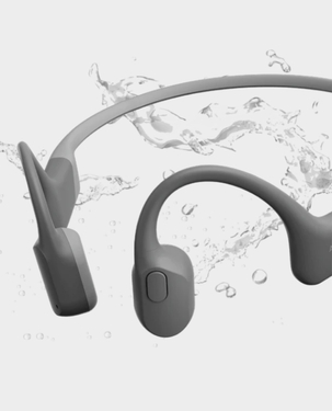 Buy SHOKZ Open Run Bone Conduction Sport Headphone - Grey in Qatar ...