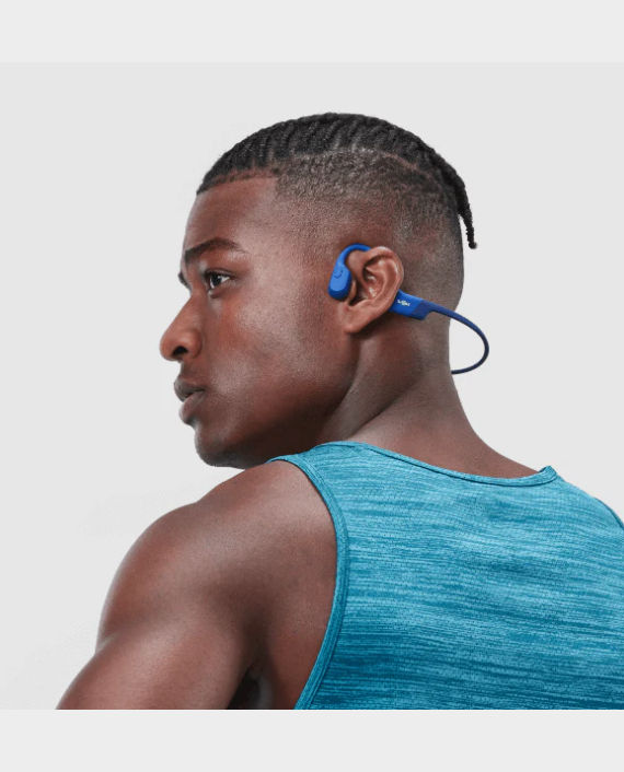 Buy SHOKZ Open Run Mini Bone Conduction Sport Headphone - Blue in Qatar ...