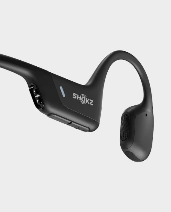 Buy SHOKZ Open Run Pro Bone Conduction Sport Headphone - Black in Qatar ...