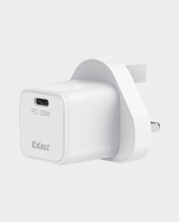 Buy Exact PD 20W Mobile Charger EX1081 - Black in Qatar - AlaneesQatar.Qa