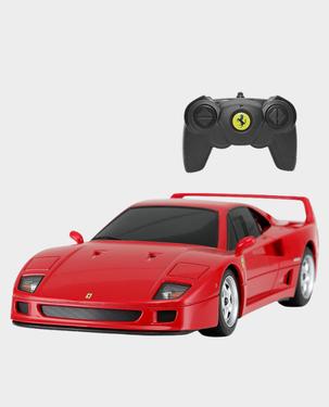 Buy RASTAR 1:24 Scale Ferrari F40 RC Car - Red in Qatar - AlaneesQatar.Qa