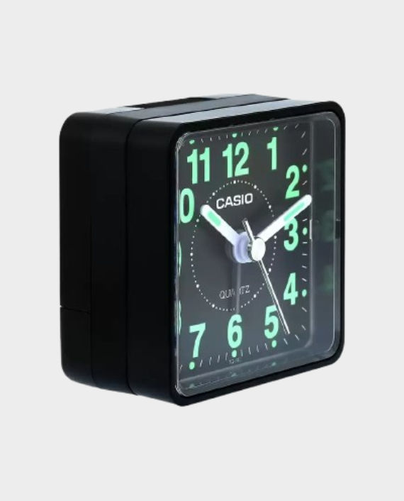 Buy CASIO Analog Table Clock TQ-140-1DF - Black in Qatar - AlaneesQatar.Qa