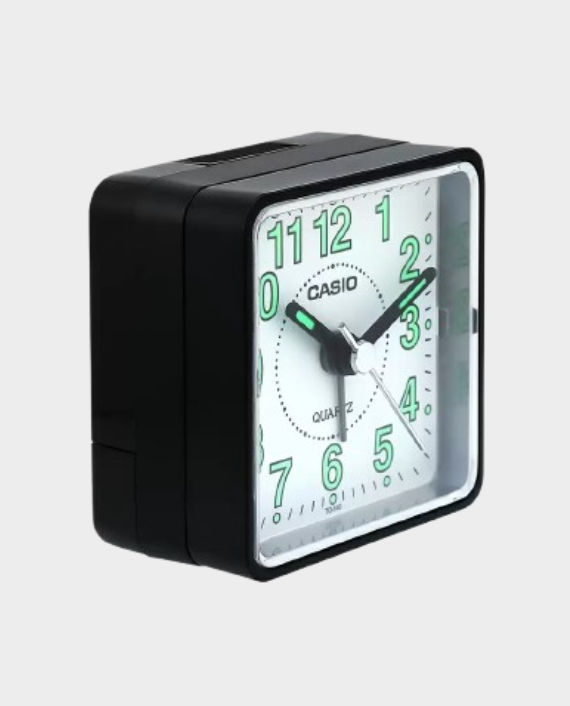 Buy CASIO Analog Table Clock TQ-140-1BDF - Black in Qatar - AlaneesQatar.Qa