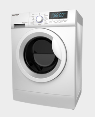 Buy Sharp 7kg Front Load Washing Machine | ESFE712DLZW in Qatar ...