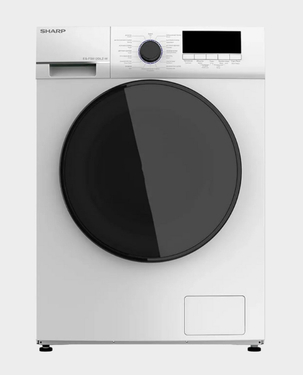 Buy Sharp 8kg Front Load Washing Machine ESFS812DLZW – White in Qatar ...