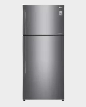 Buy LG 720 Liter Double Door Refrigerator Silver in Qatar - AlaneesQatar.Qa