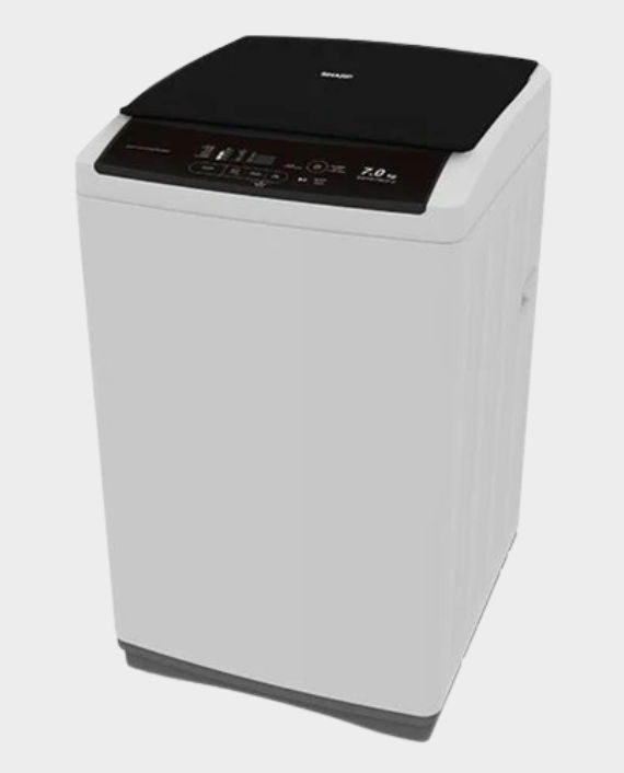 Buy Sharp 7kg Top Load Washing Machine ES-ME75CZ-S in Qatar ...