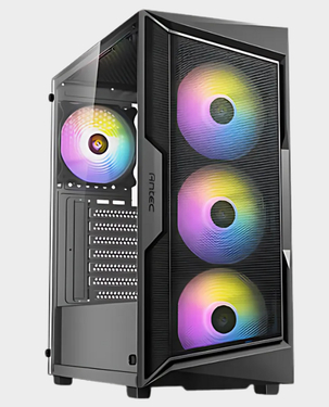Buy Antec AX61 Elite Gaming Case | 4 Fans Pre-installed | Tempered ...