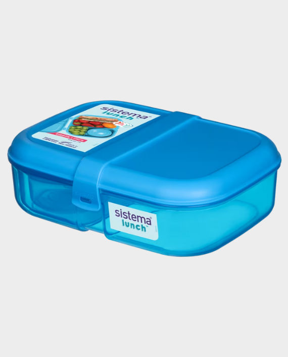 Buy Sistema 1.4L Lunch Cube Box Color SM31735 - Blue in Qatar ...