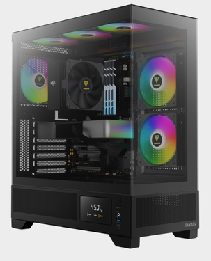 Buy GAMDIAS Atlas M1 Gaming PC Case | Mid Tower, Tempered Glass, 3 ARGB ...