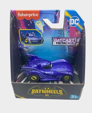 Buy Fisher Price Batwheels Bam The Batmobile Toy Car | Batcast Metal in ...