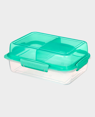 Buy Sistema 1.8L Lunch Stack Rectangle Box To Go SM21710 - Mint Teal in ...