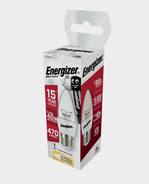Buy Energizer LED Candle Bulb E27 | 5.4W Warm White in Qatar ...