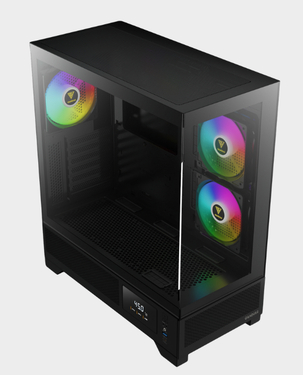 Buy GAMDIAS Atlas M1 Gaming PC Case | Mid Tower, Tempered Glass, 3 ARGB ...
