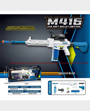 Buy Kenbo M416 EVA Soft Bullet Emitter | KB1210B - Blue in Qatar ...