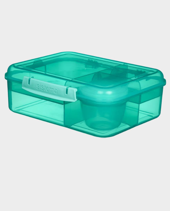 Buy Sistema 1.65L Bento Lunch Box SM41690 - Mint Green in Qatar ...