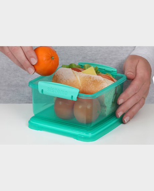 Buy Sistema 1.2L Lunch Plus Lunch Box SM31651 - Mint Green in Qatar ...