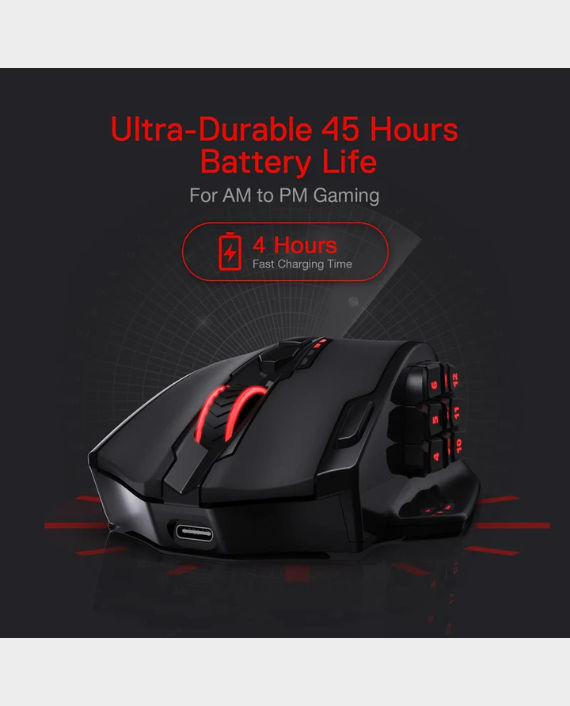 Buy Redragon M913 Impact Elite Wireless Gaming Mouse in Qatar ...