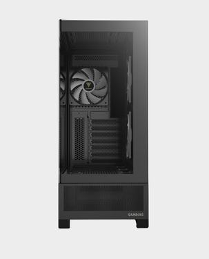 Buy GAMDIAS Atlas M1 Gaming PC Case | Mid Tower, Tempered Glass, 3 ARGB ...