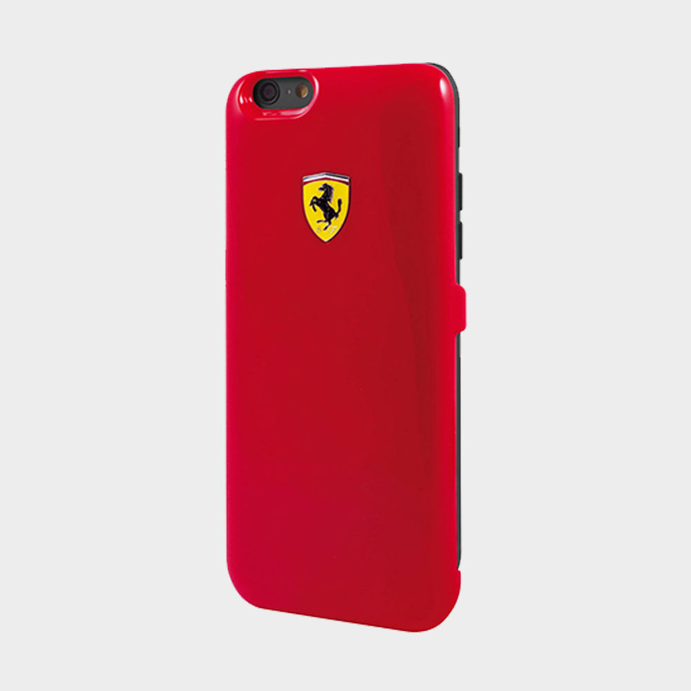 Ferrari Scuderia Formula One Power Case Red for iPhone - AlaneesQatar.Qa