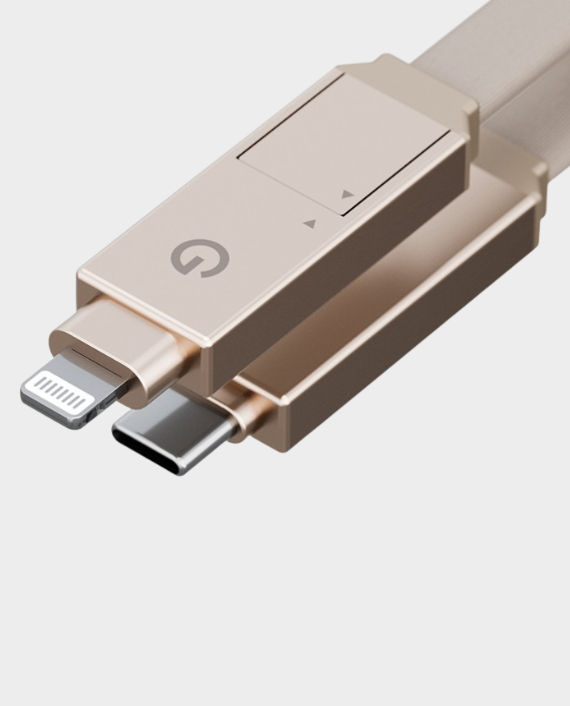 Buy Energea Sheath 2-in-1 USB-C to USB-C + Lightning Cable (60W, 1M ...