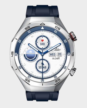 Buy X.Cell Elite 7 Smartwatch with 1.52 inch HD Display - Blue in Qatar ...