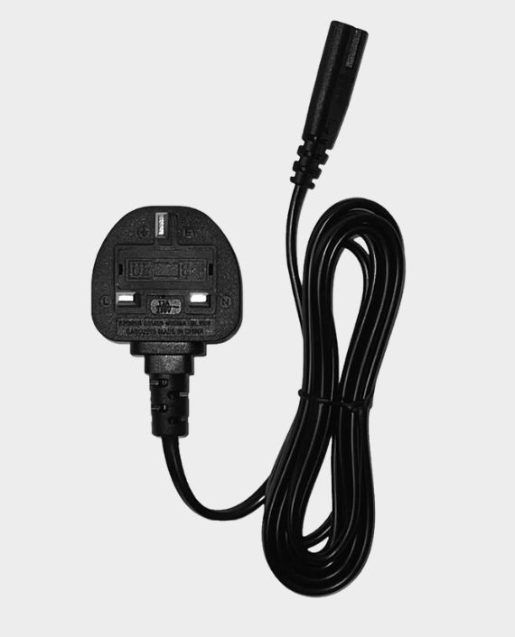 Buy Gaming Console & TV Power Cable | UK 3-Pin to C7 Connector | 1.8m ...