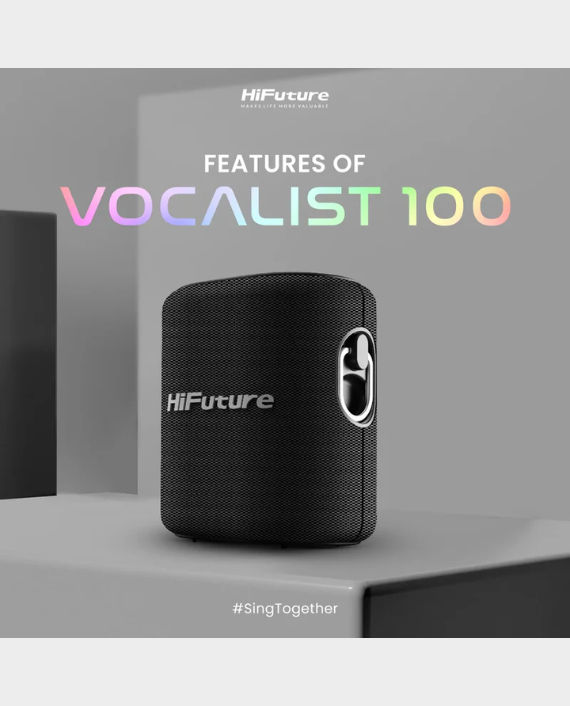 Buy HiFuture Vocalist 100 Portable Speaker | 25W | Bluetooth in Qatar ...