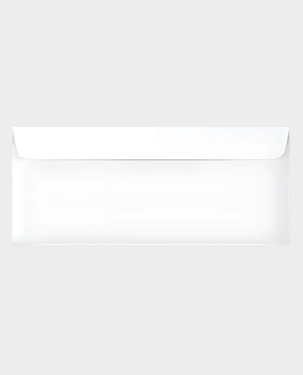 Buy MAX/PANDA DL White Envelopes 110 x 220mm – Self-Seal, Kraft Paper ...