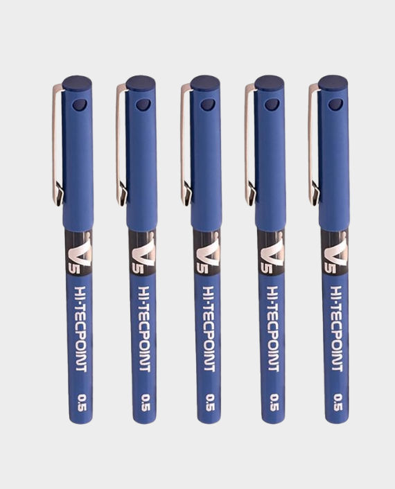 Buy Pilot Supergrip Ballpoint Pen | Pack of 5 - Blue In Qatar ...