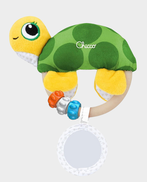 Buy Chicco Lighting Turtle Plastic Rattle for 0 to 18 Months kids in ...