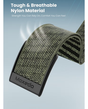 Buy Moxedo Fit-Weave Nylon Braided Band | WHOOP 4.0 - Cray Green in ...