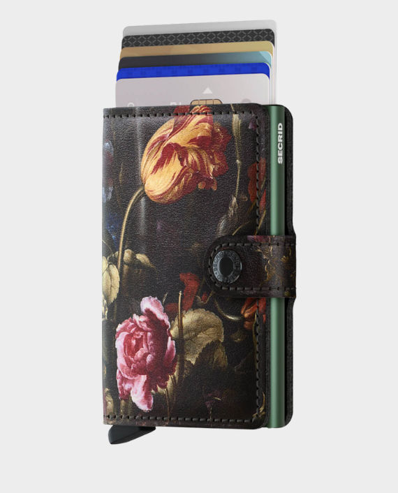 Buy Secrid Style Art Mini wallet - Flowers in Qatar - AlaneesQatar.Qa