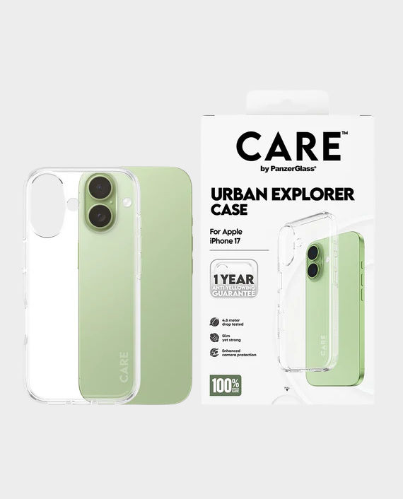 Buy CARE By PanzerGlass Flagship Transparent Urban Explorer Case with ...