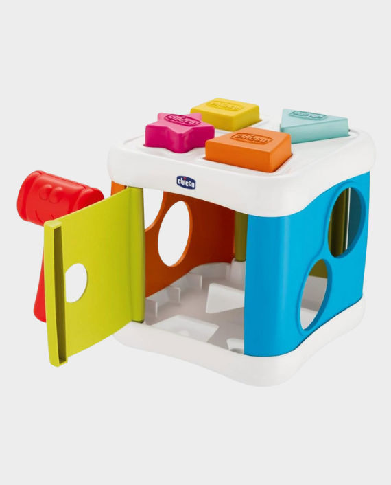 Buy Chicco Smart2Play 2 in1 Sort & Beat Cube | 10-36 Months Age | Skill ...
