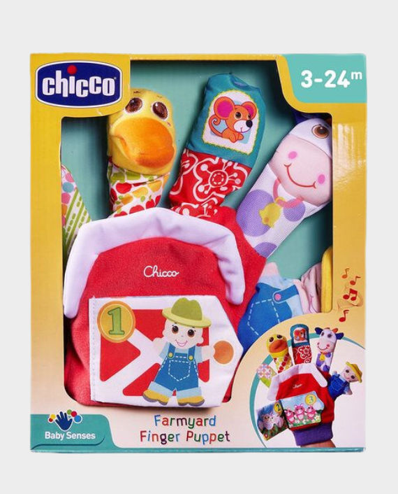 Buy Chicco Finger Puppet | Soft Material - Multicolor in Qatar - AlaneesQatar.Qa