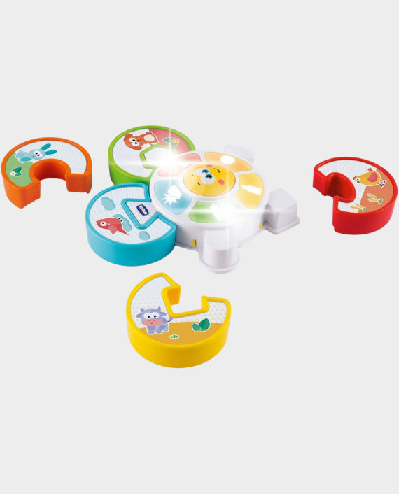 Buy Chicco Electronic Animal Puzzle for 12-36 Months+ | Educational Toy ...