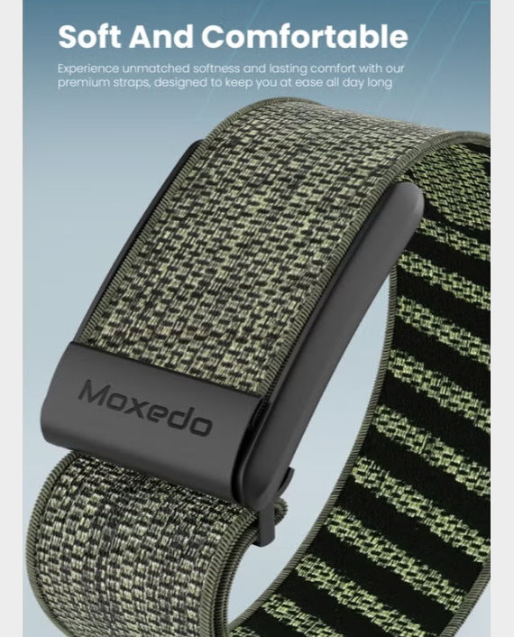 Buy Moxedo Fit-Weave Nylon Braided Band | WHOOP 4.0 - Cray Green in ...