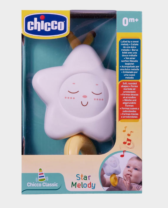 Buy Chicco Star Melody Musical Cot Toy in Qatar - AlaneesQatar.Qa