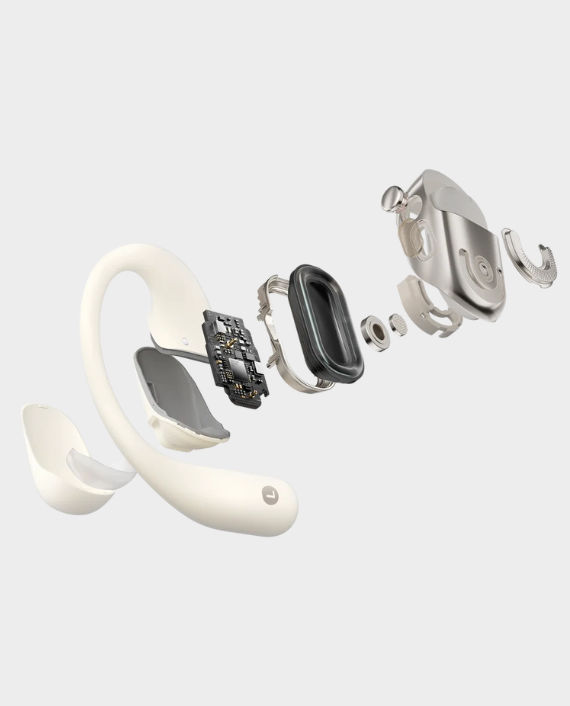 Buy SHOKZ OpenFit 2 Open-Ear Wireless Headphones - Beige in Qatar ...